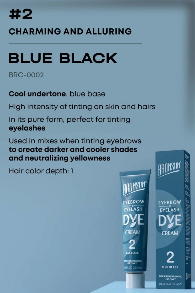 BRONSUN® lash & brow dye tint CREAM type – BEAUTY IMAGINE SPACE