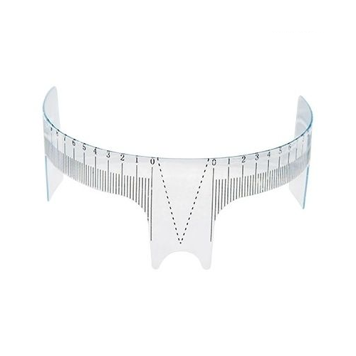 Eyebrow ruler for eyebrow shaping and nose positioning – BEAUTY IMAGINE ...